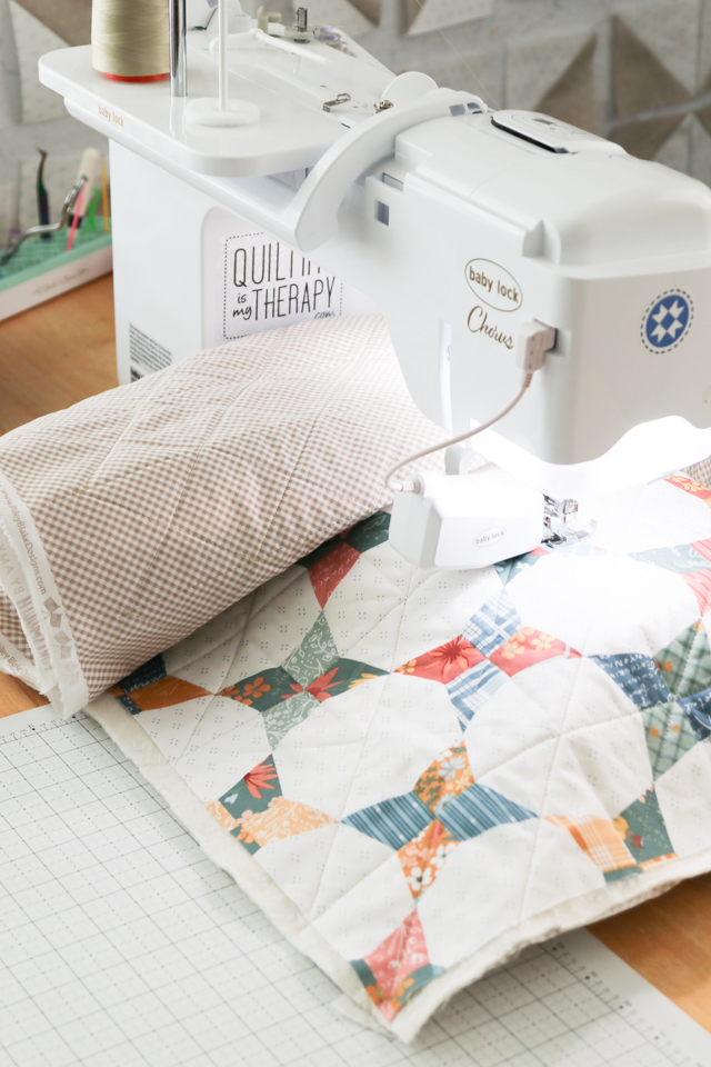 Machine Quilting Tips + Using a "Cheater Quilt" for Practice - Diary of ...
