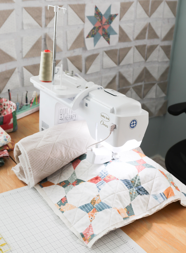 Machine Quilting Tips + Using a "Cheater Quilt" for Practice - Diary of ...