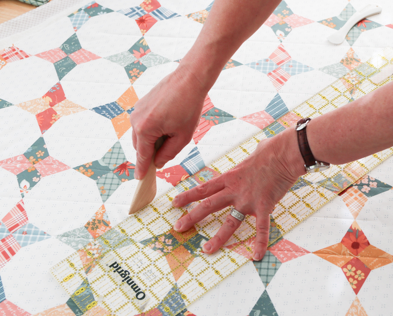 Machine Quilting Tips + Using a "Cheater Quilt" for Practice - Diary of ...