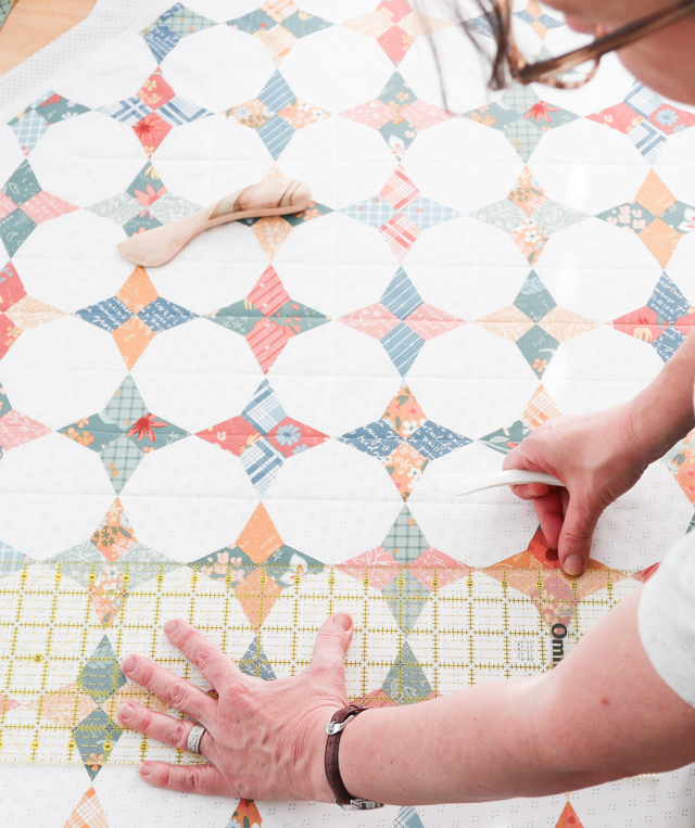 Machine Quilting Tips + Using a "Cheater Quilt" for Practice - Diary of ...