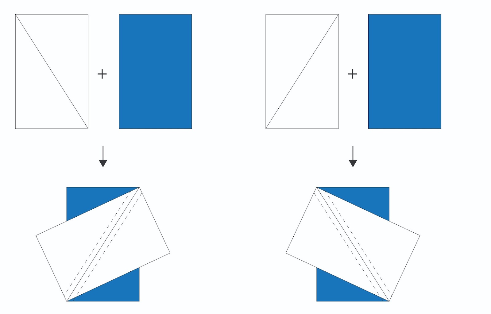 Tips & Tricks: Making Half-Rectangle Triangles - Diary of a Quilter - a quilt blog
