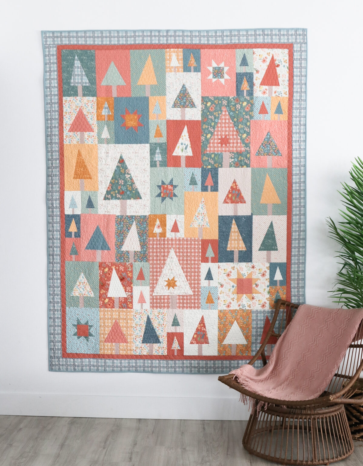 Pine Hollow Patchwork Forest Quilt - Albion Version - Diary of a ...