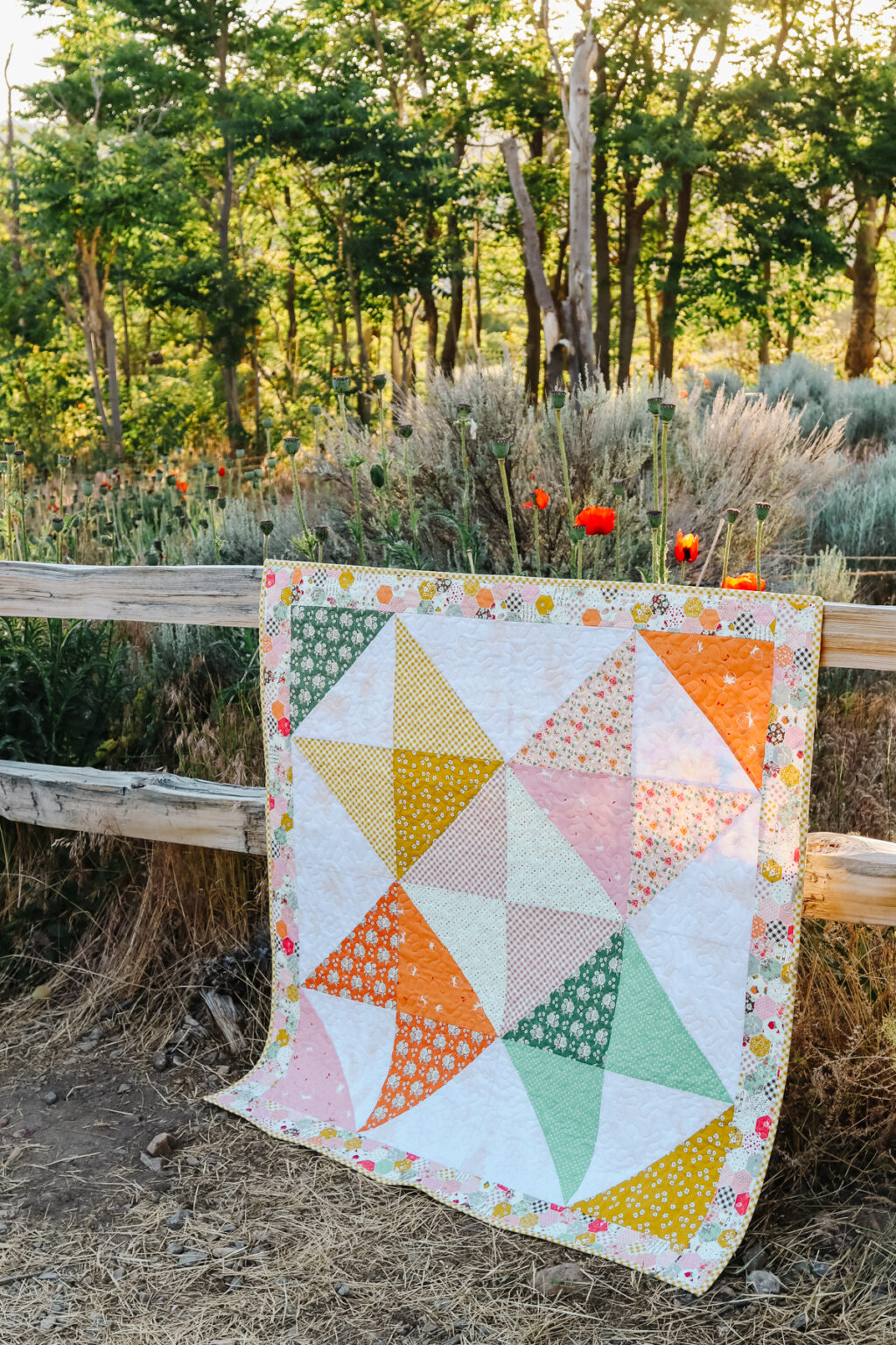 Baby Star Quilt Free Pattern - Diary of a Quilter - a quilt blog