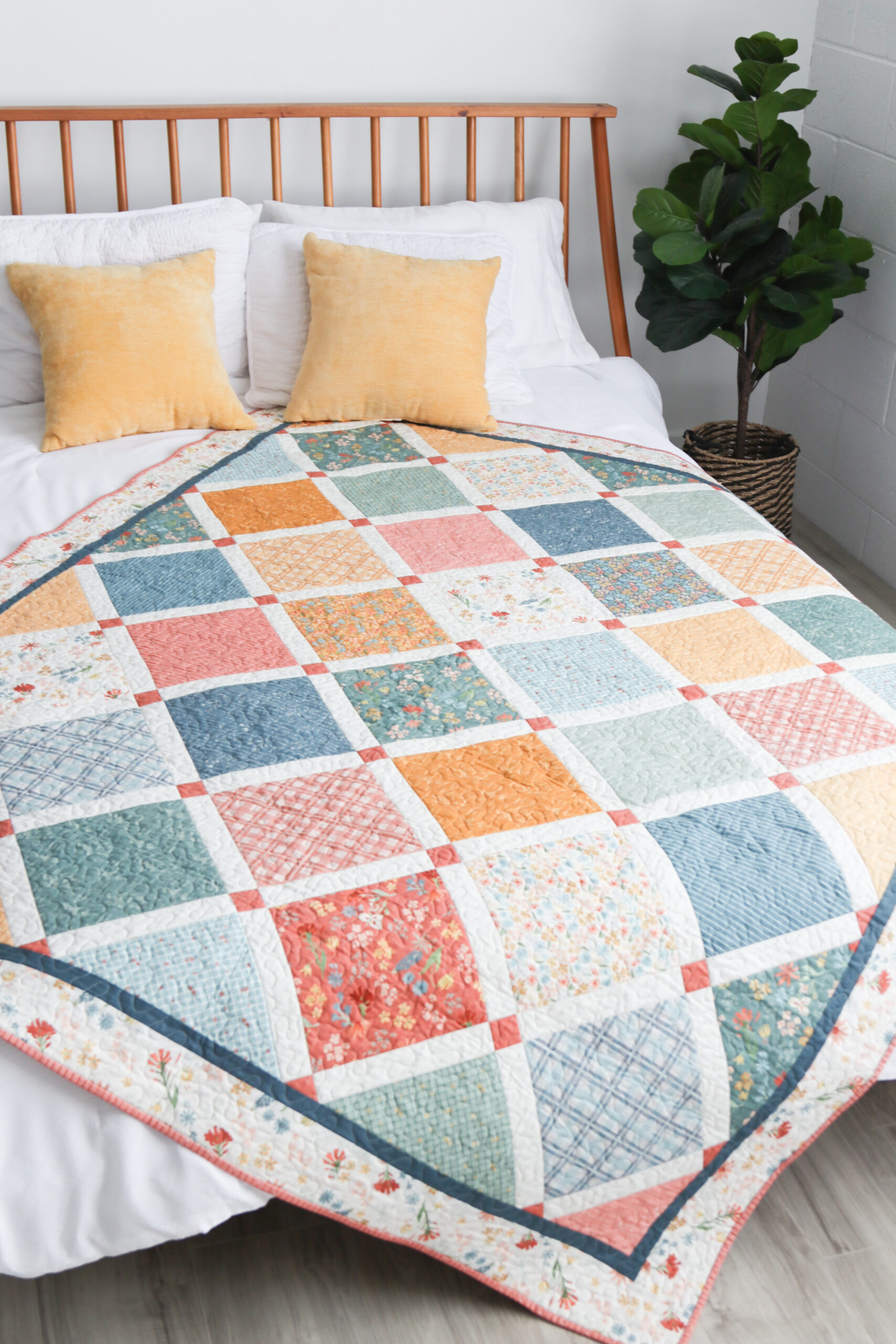 The Lattice Quilt Pattern - Albion Version - Diary of a Quilter - a quilt blog