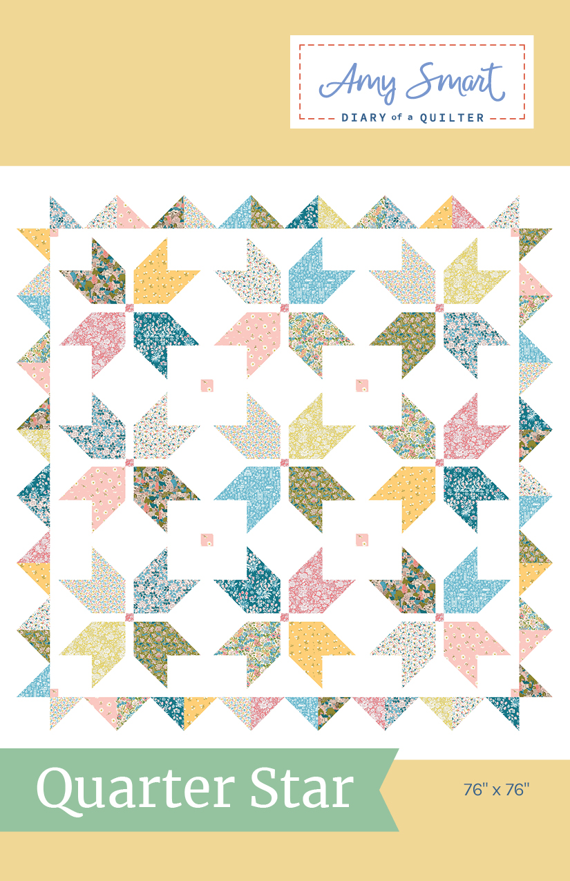 Pattern Now Available: Quarter Star Quilt