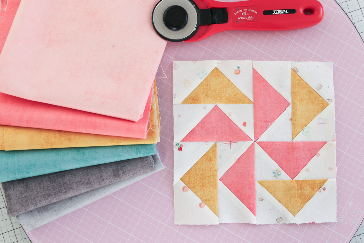 6" Dutchman's Puzzle Quilt Block - Diary of a Quilter - a quilt blog