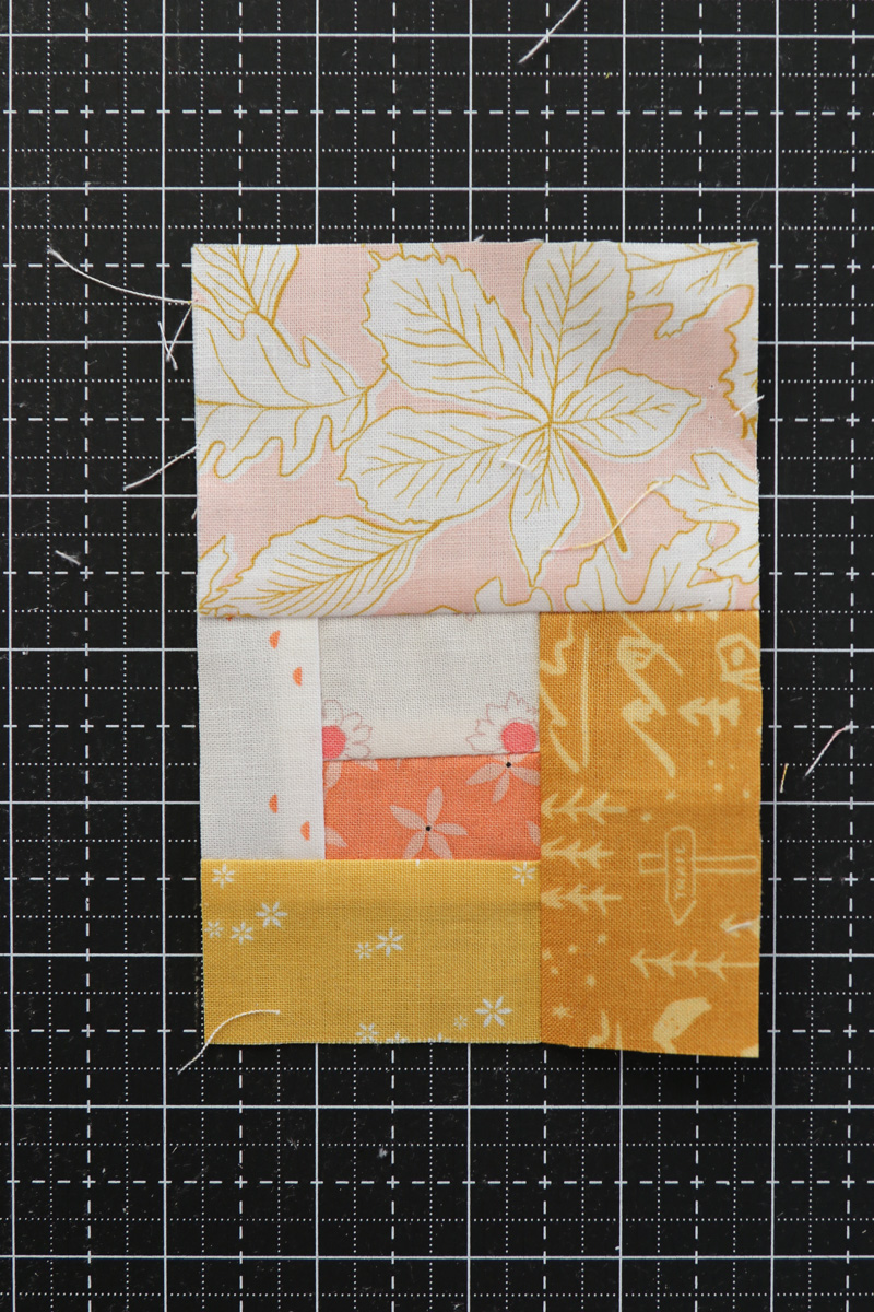 Improv Log Cabin Block Tutorial - Diary of a Quilter - a quilt blog