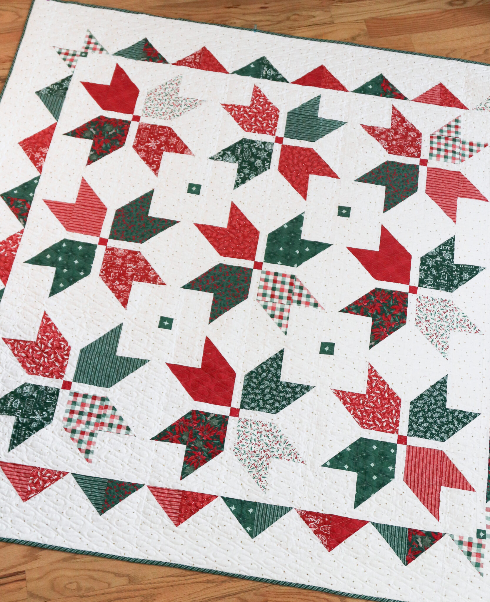 Last Quilt Finish of 2024 - The Quarter Star Quilt - Diary of a Quilter ...