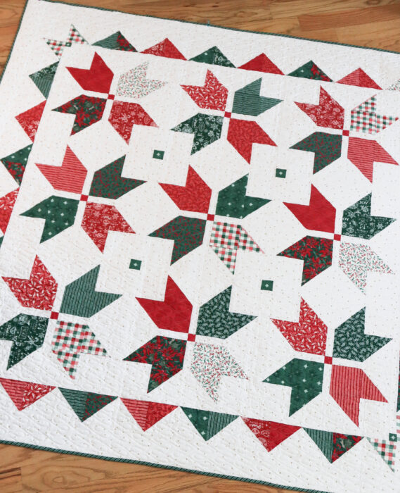Last Quilt Finish of 2024 - The Quarter Star Quilt - Diary of a Quilter ...