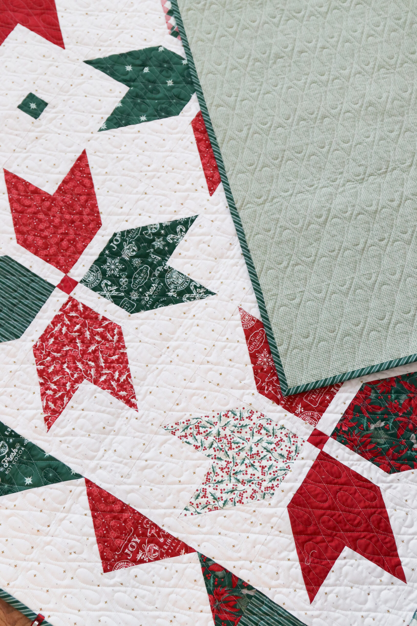 Last Quilt Finish of 2024 - The Quarter Star Quilt - Diary of a Quilter ...