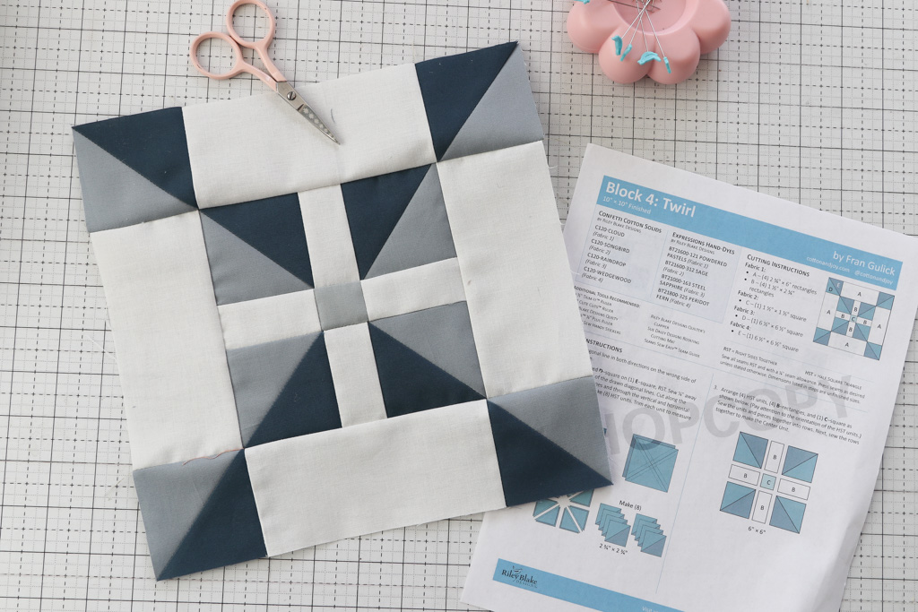 Riley Blake 2025 Quilt Block Challenge - Diary of a Quilter - a quilt blog