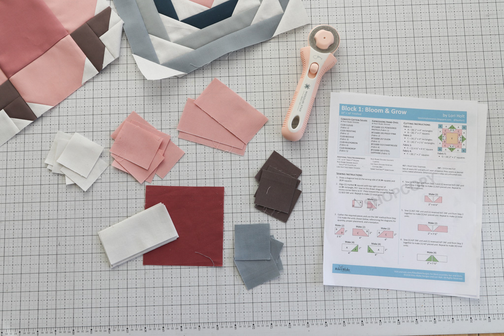 Riley Blake 2025 Quilt Block Challenge - Diary of a Quilter - a quilt blog