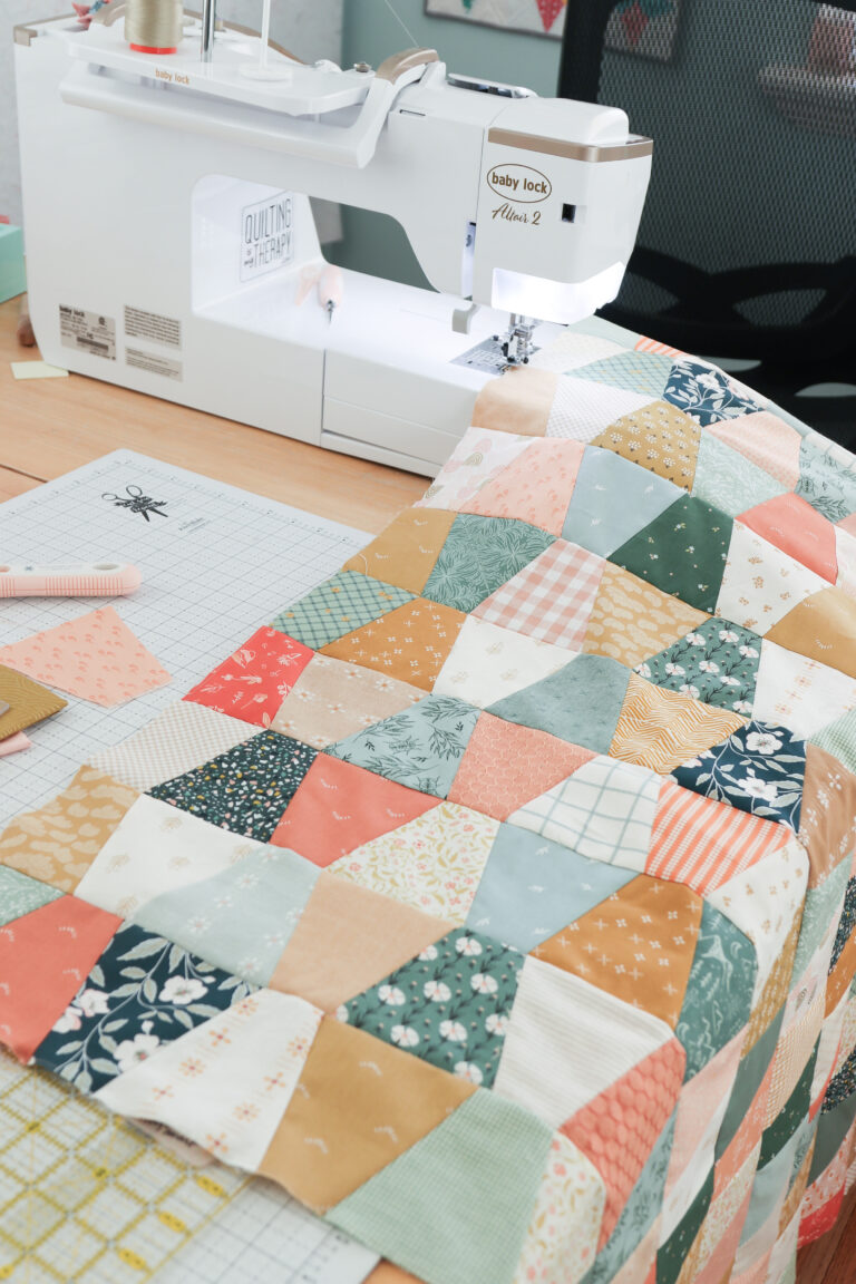 Tumbler Patchwork Quilt Tutorial - Diary of a Quilter - a quilt blog
