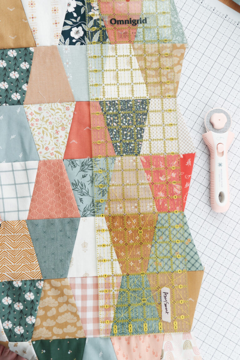 Tumbler Patchwork Quilt Tutorial - Diary of a Quilter - a quilt blog