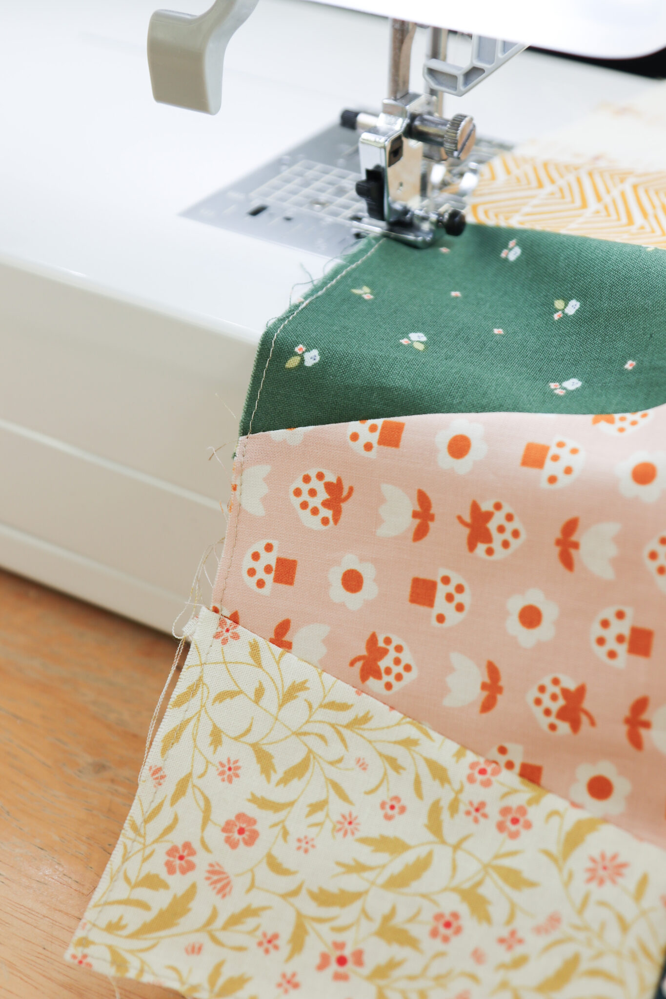 Quick Machine Quilting Tip: Secure Your Quilt's Pieced Edges First ...