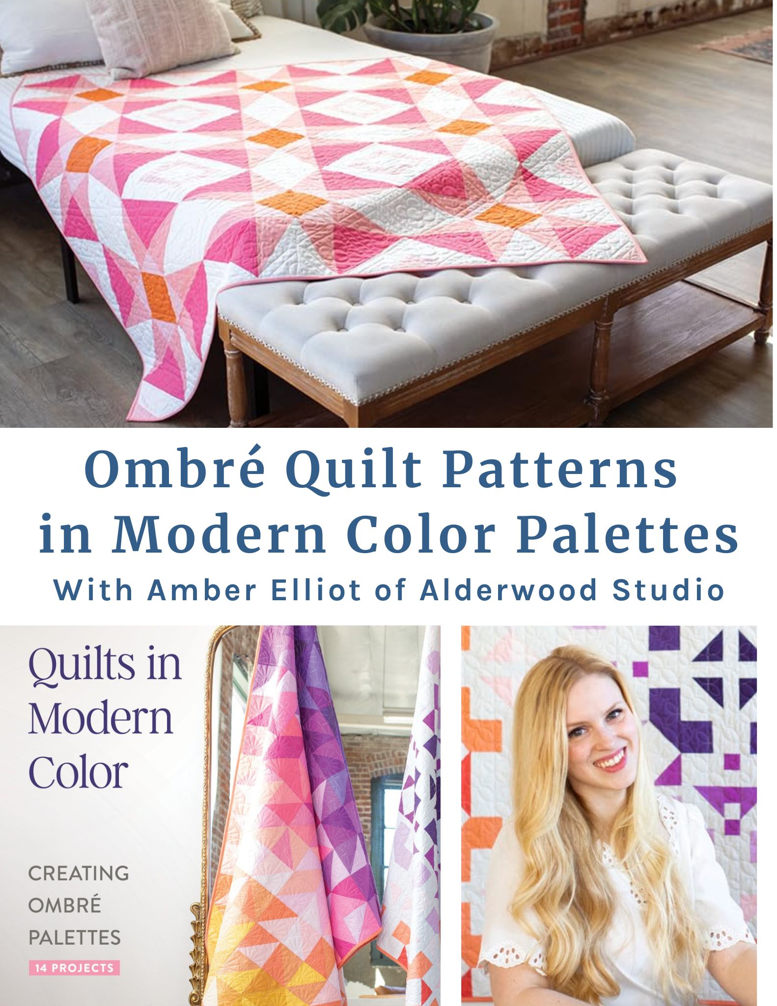 Book: Quilts in Modern Color, Creating Ombre Palettes - Diary of a ...