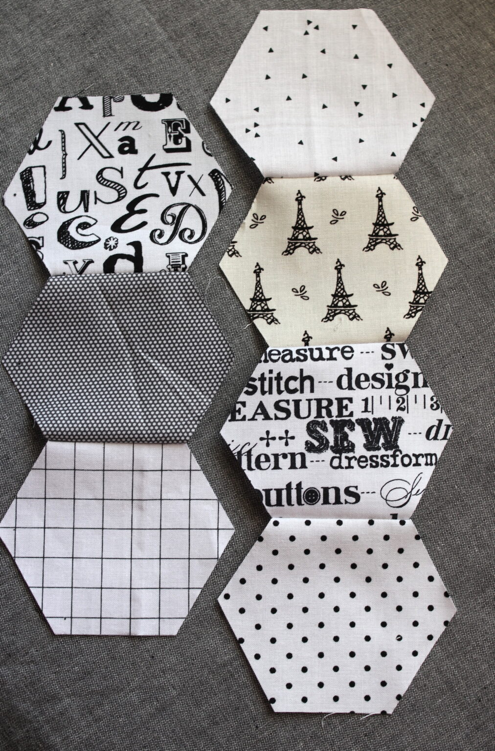 Machine Piecing Hexagons - Introduction to "Y" Seams - Diary of a ...