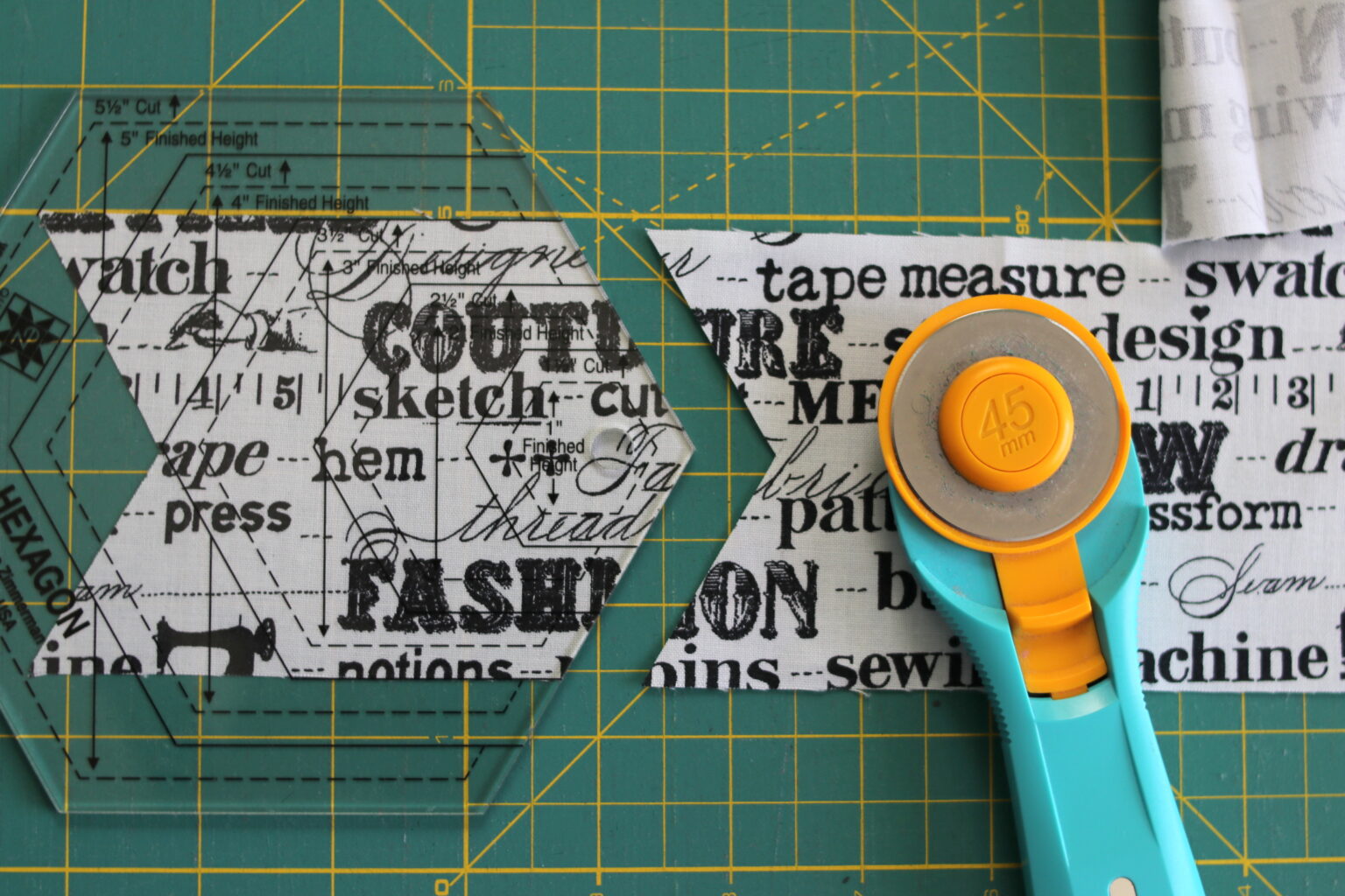 Machine Piecing Hexagons - Introduction to "Y" Seams - Diary of a ...