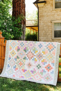 Checkered Garden Pastels Quilt - Diary of a Quilter - a quilt blog