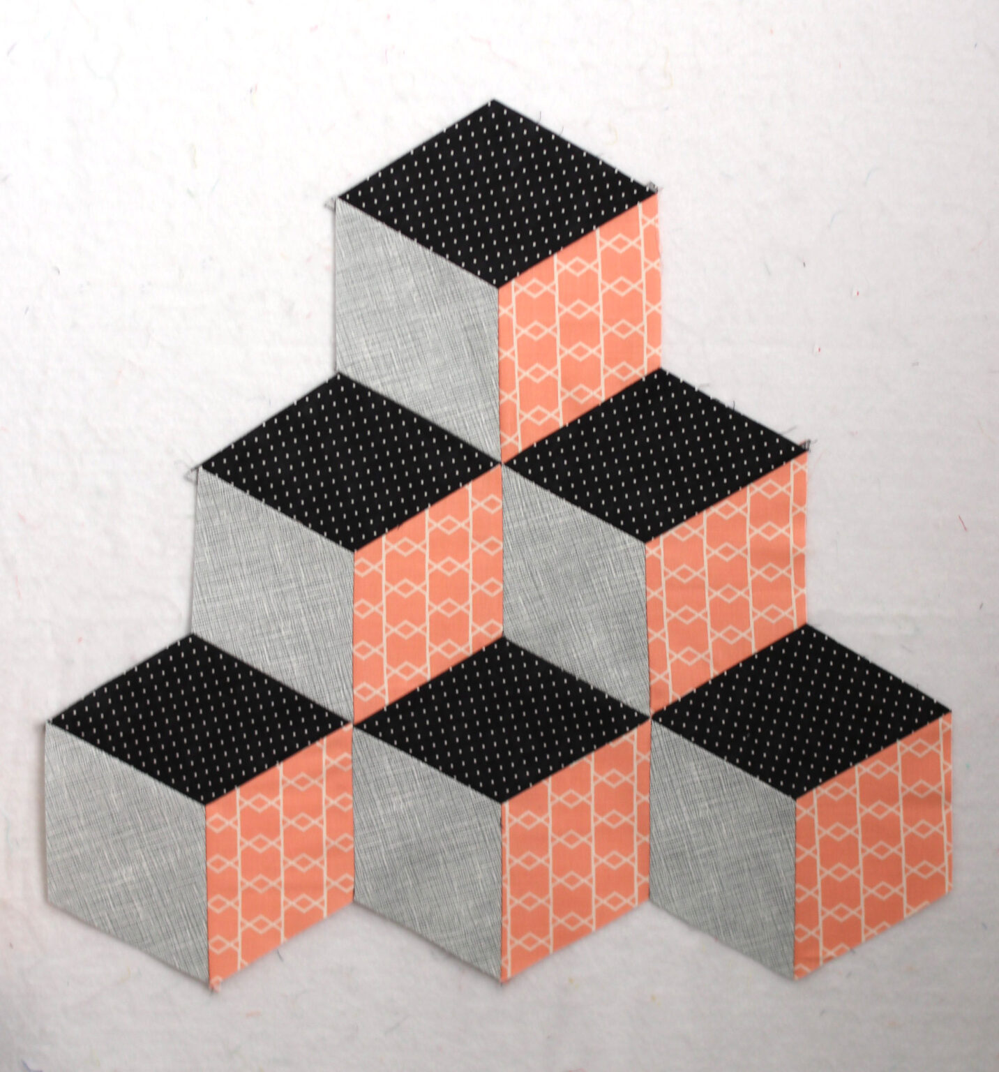 Advanced Piecing: Tumbling Block Quilt Tutorial - Diary of a Quilter ...