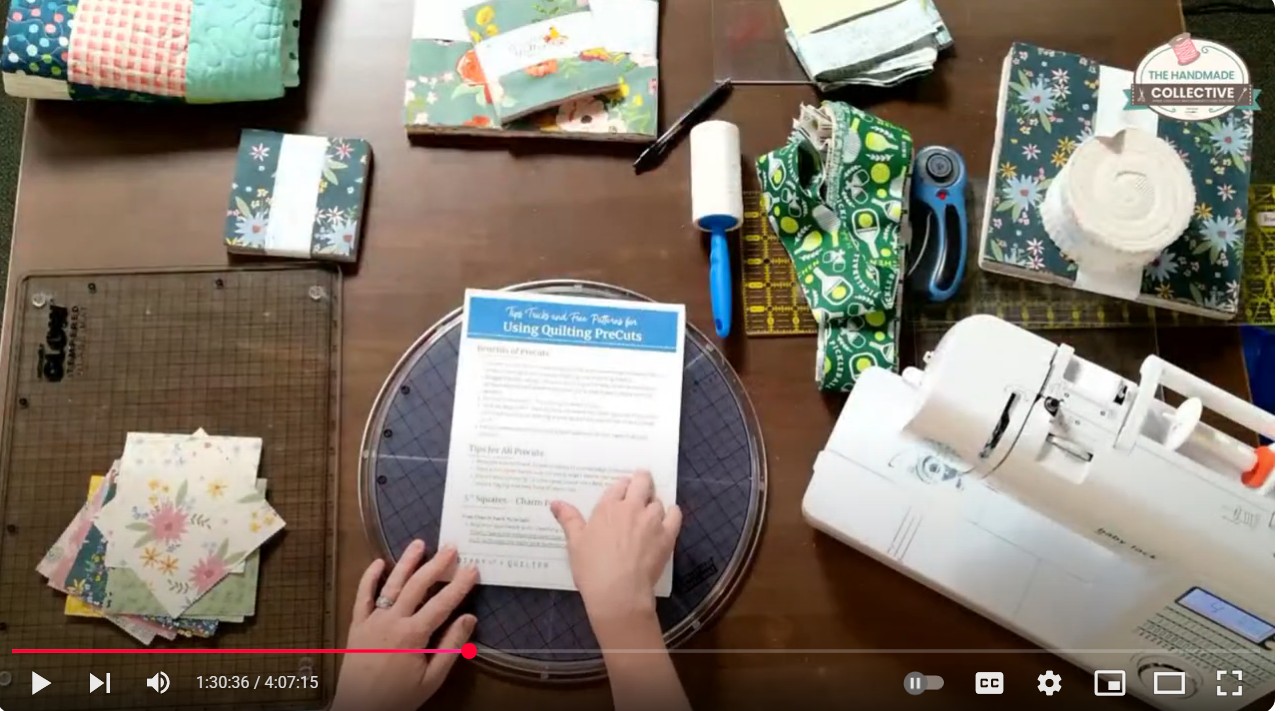 Tips and Tricks: Working With Quilting Precuts - Diary of a Quilter - a ...