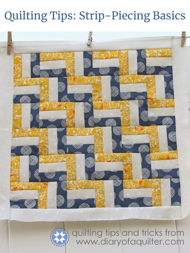Shortcut Tutorial for Piecing Patchwork Blocks - Diary of a Quilter