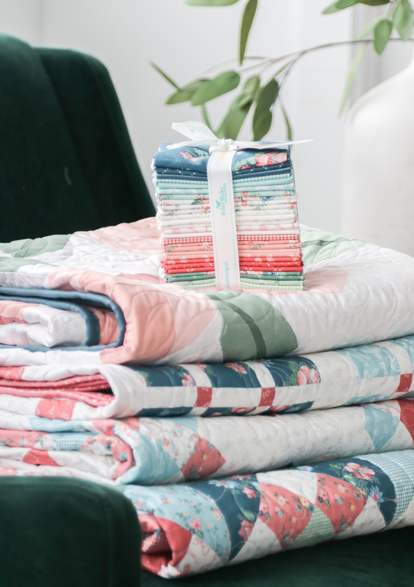 Mary Catherine Fabric Collection Available Now - Diary of a Quilter - a ...