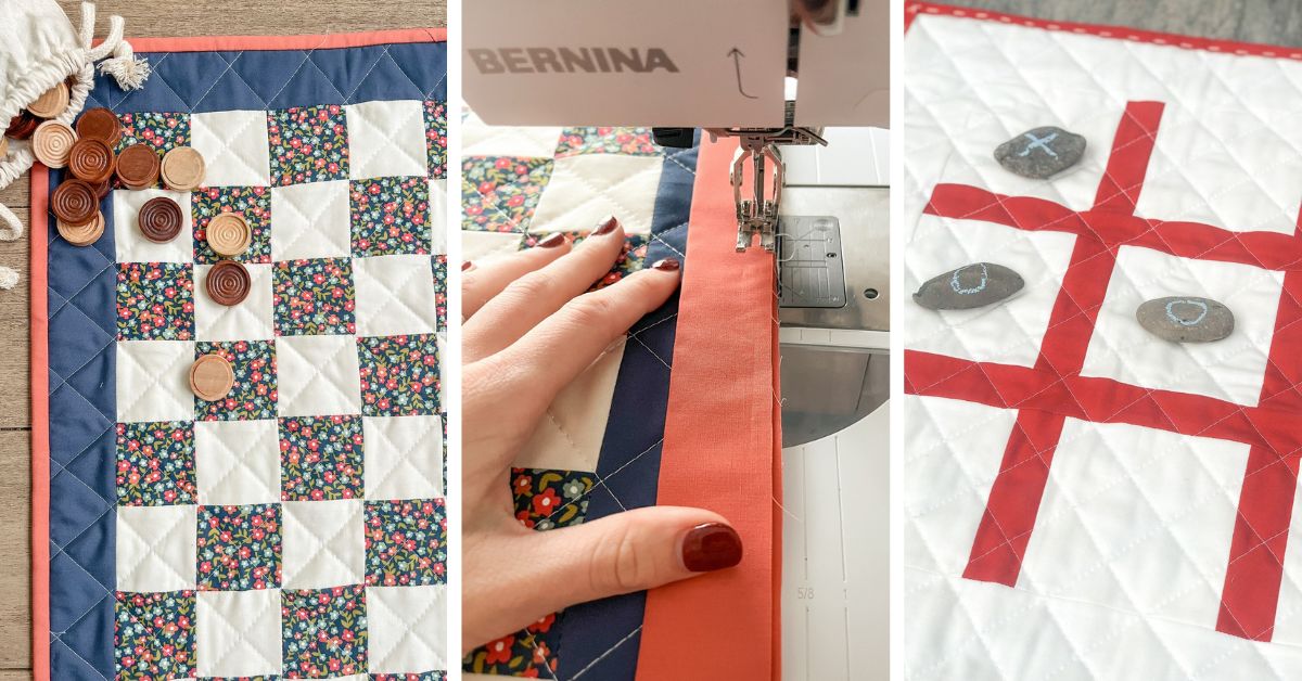 How To Make A Quilted Reversible Gameboard - Diary of a Quilter - a ...