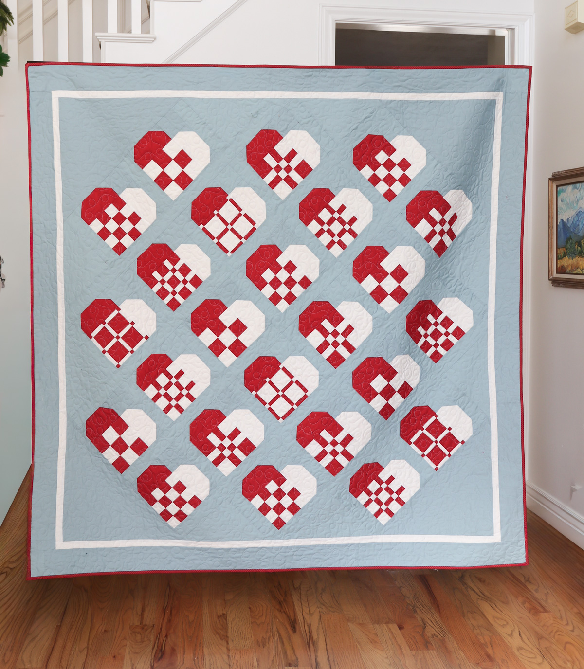 Meet the Scandi Hearts Quilt Pattern - Diary of a Quilter - a quilt blog