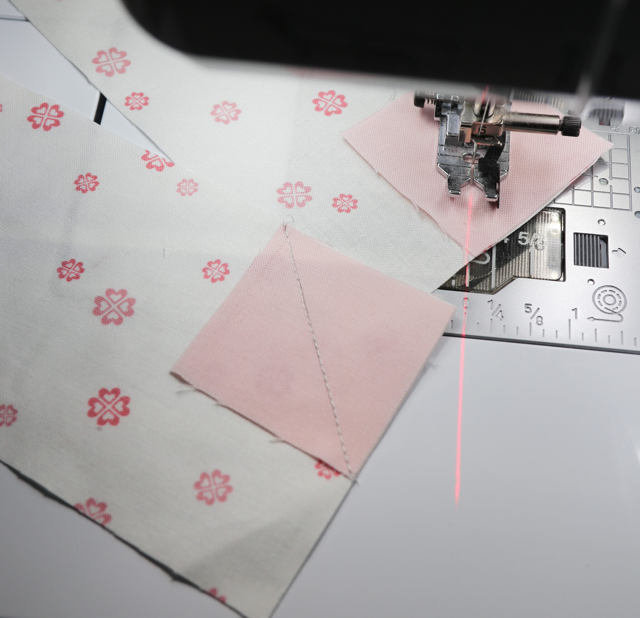 Scandi Hearts Quilt Along Week 2 - Diary of a Quilter - a quilt blog