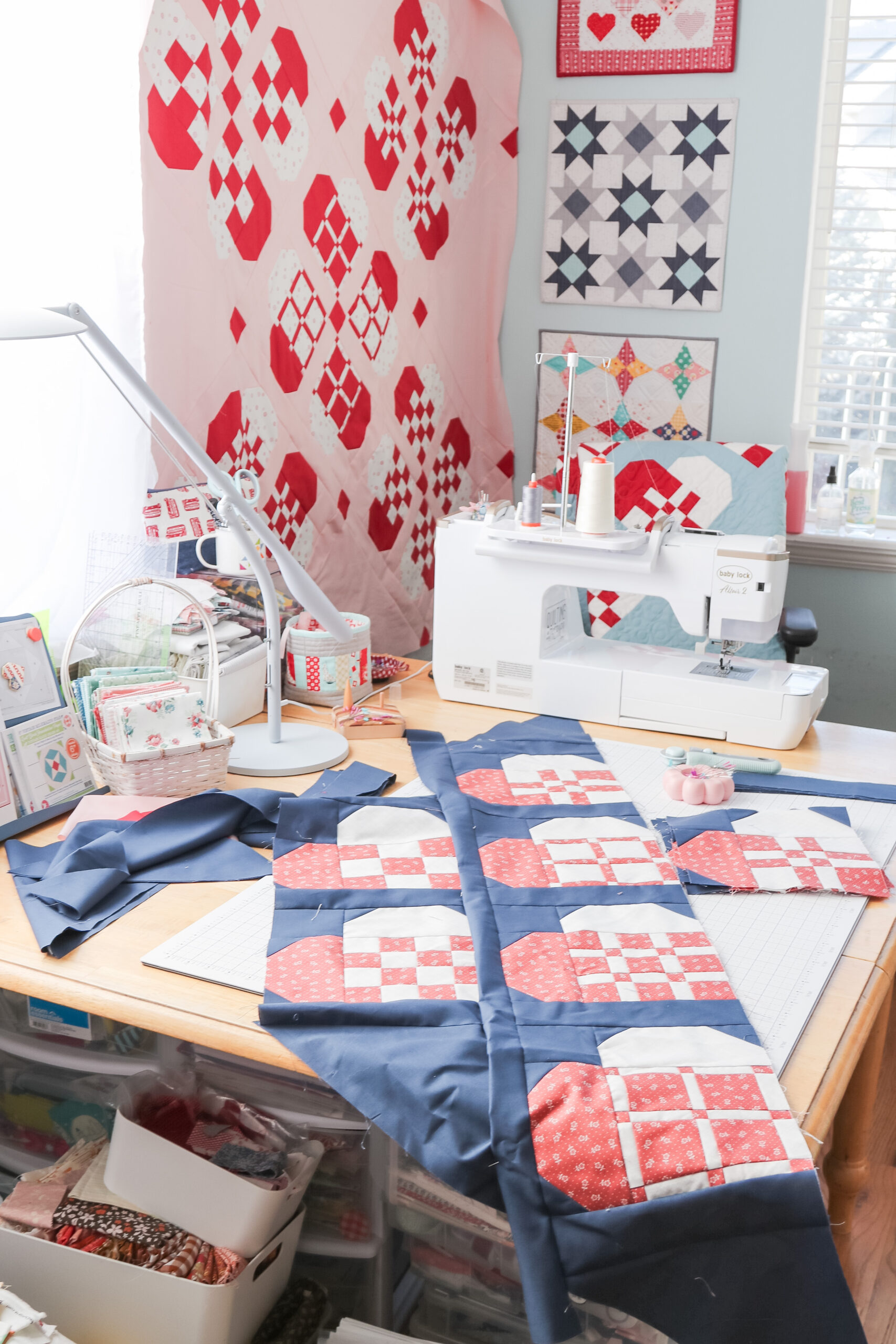 What's on my Sewing Table - January 26 edition - Diary of a Quilter - a ...
